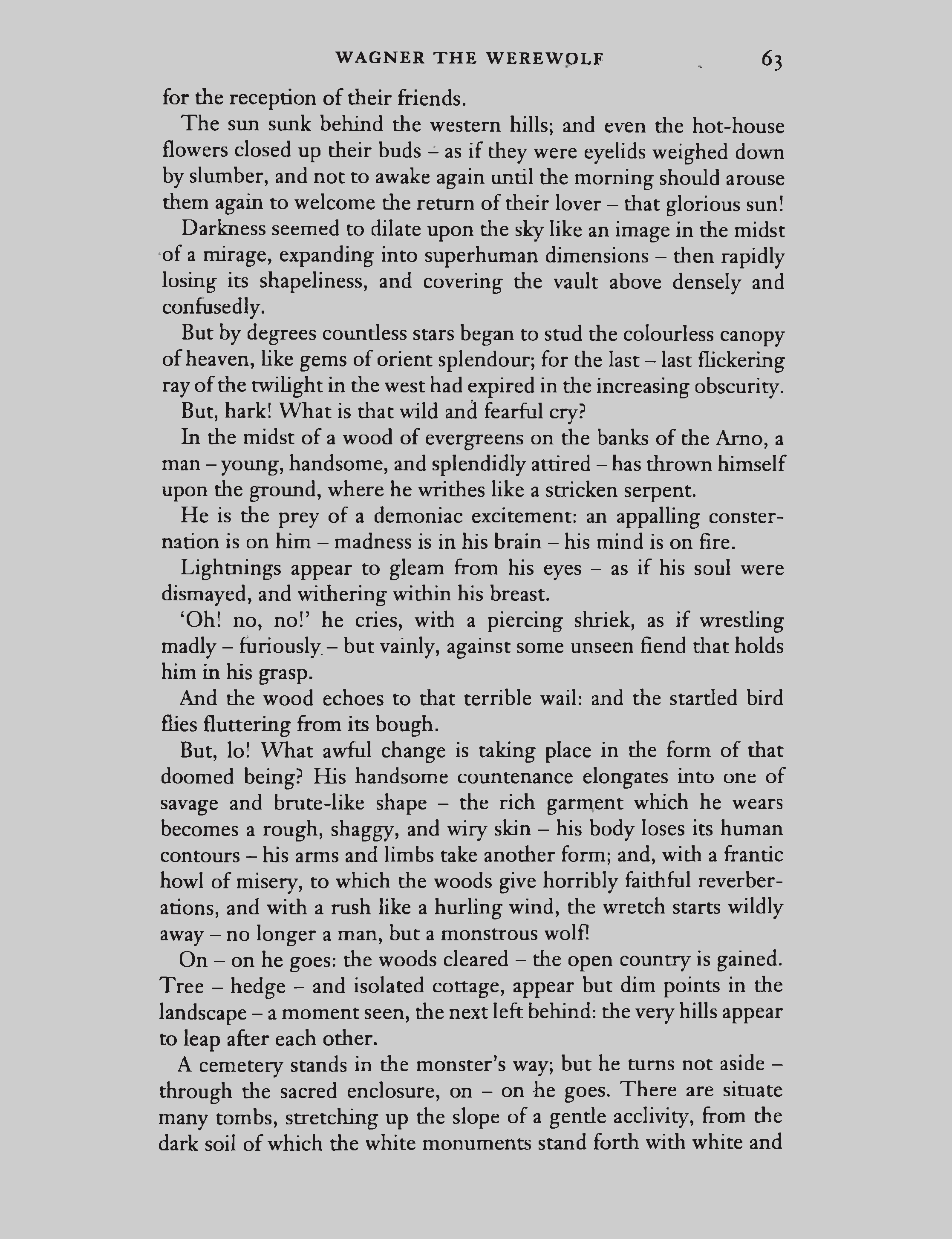 Pointe du Lac • Wagner the Werewolf