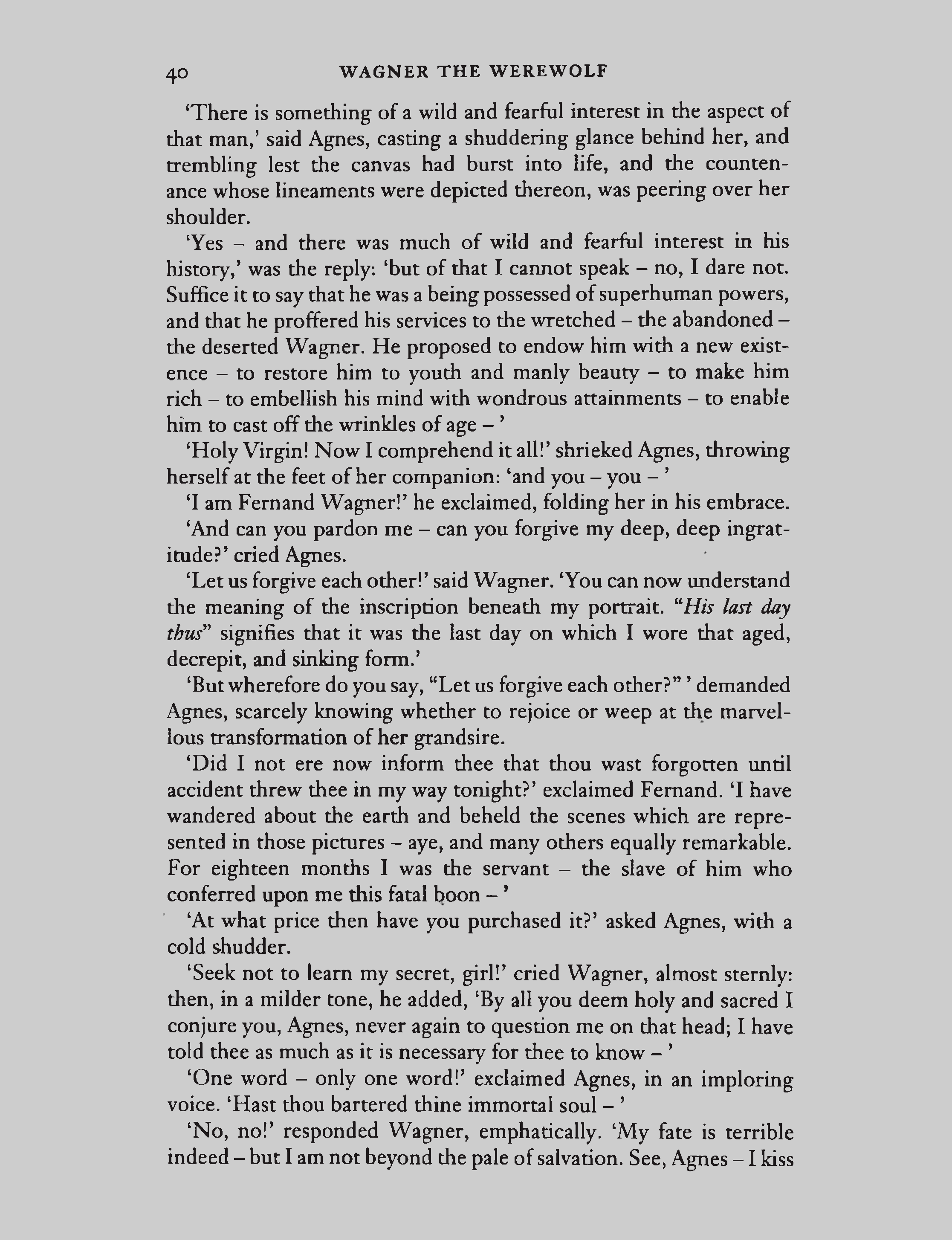 Pointe du Lac • Wagner the Werewolf